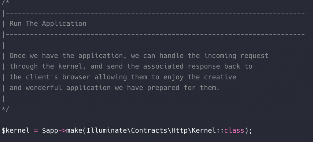 In depth Understanding of Laravel Core | CreativeDev